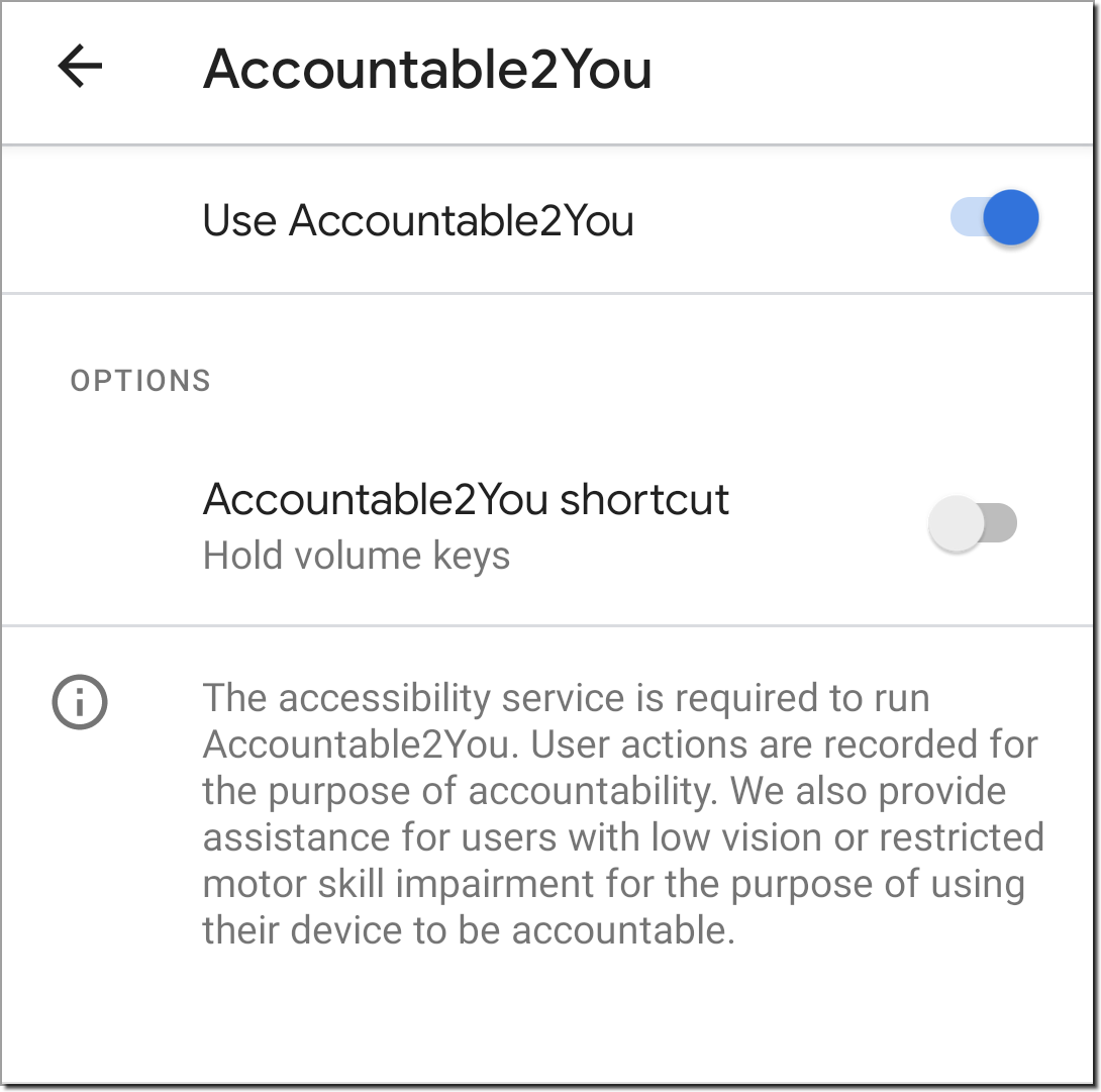 Install Accountable2You for Android - Accountable2You Support