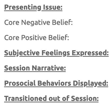Chart Note Templates - TherapyAppointment Support Center