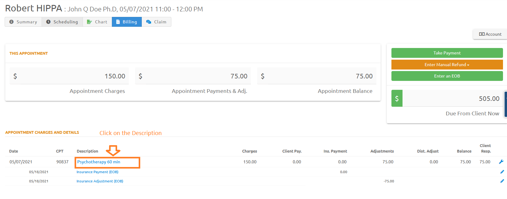 Changing Insurance Policies for Clients - TherapyAppointment Support Center