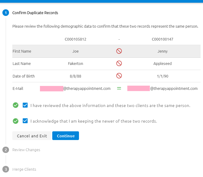 Client Merging - TherapyAppointment Support Center