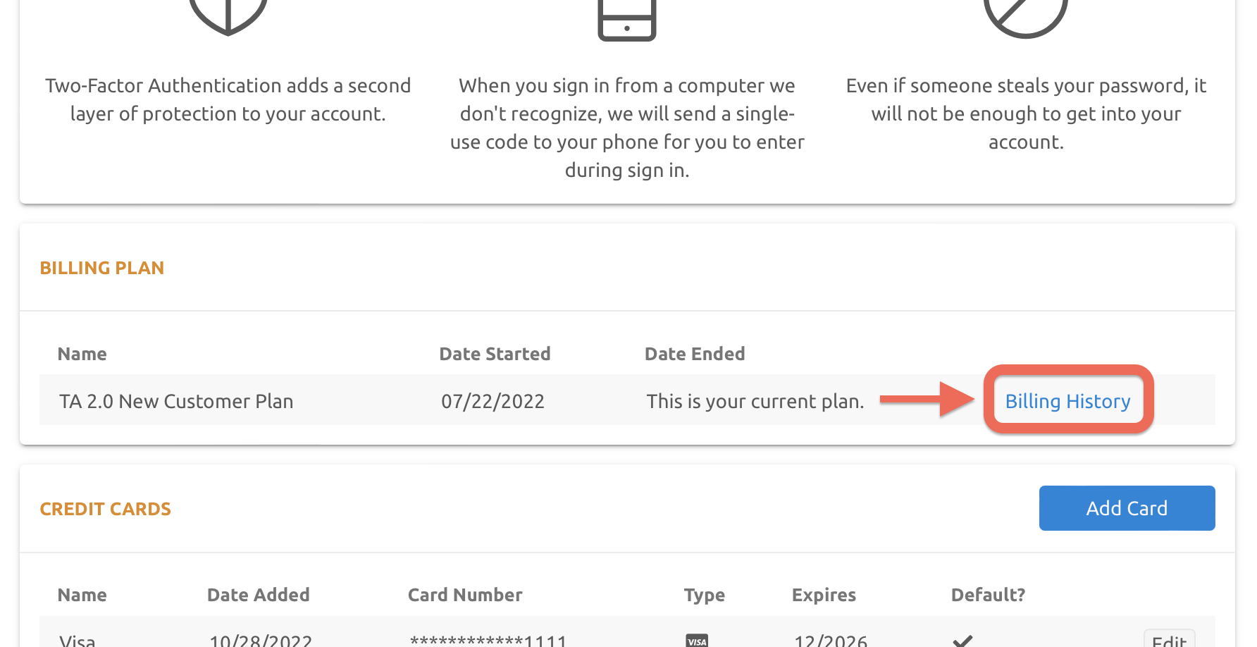 View your Billing History with TherapyAppointment - TherapyAppointment Support Center