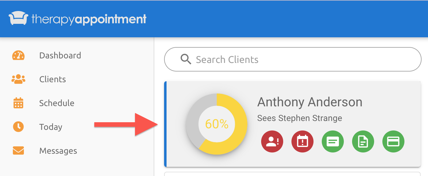 Intake Tool - TherapyAppointment Support Center