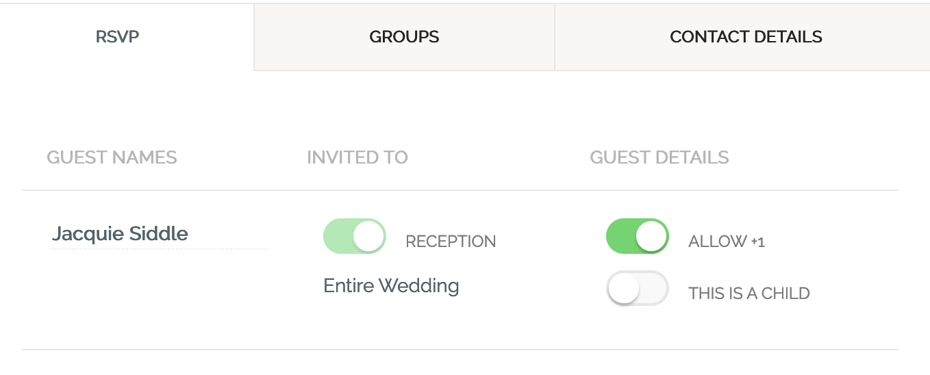 How do I add a plus one (+1) to a guest or party? - Say I do Help Centre