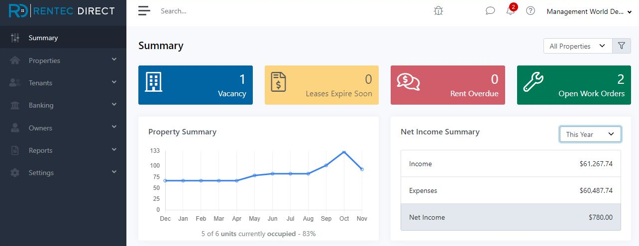 Summary - Rentec Direct Knowledge Base