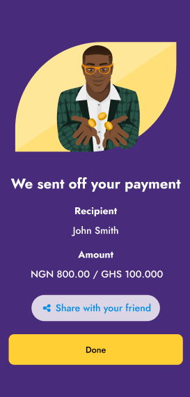 How do I send money through Yellow Pay? - Support Knowledge Base