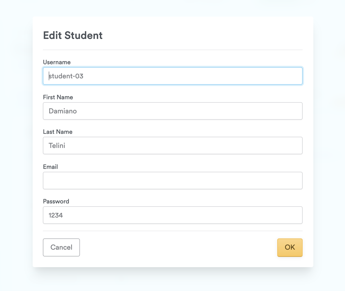 Edit a Student’s Password, Name or Email (Teacher) - Typing.com
