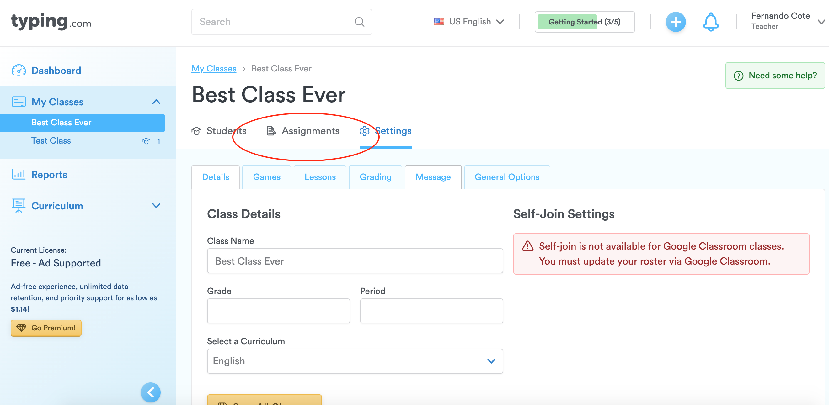 How to Create an Assignment (Teachers) - Typing.com
