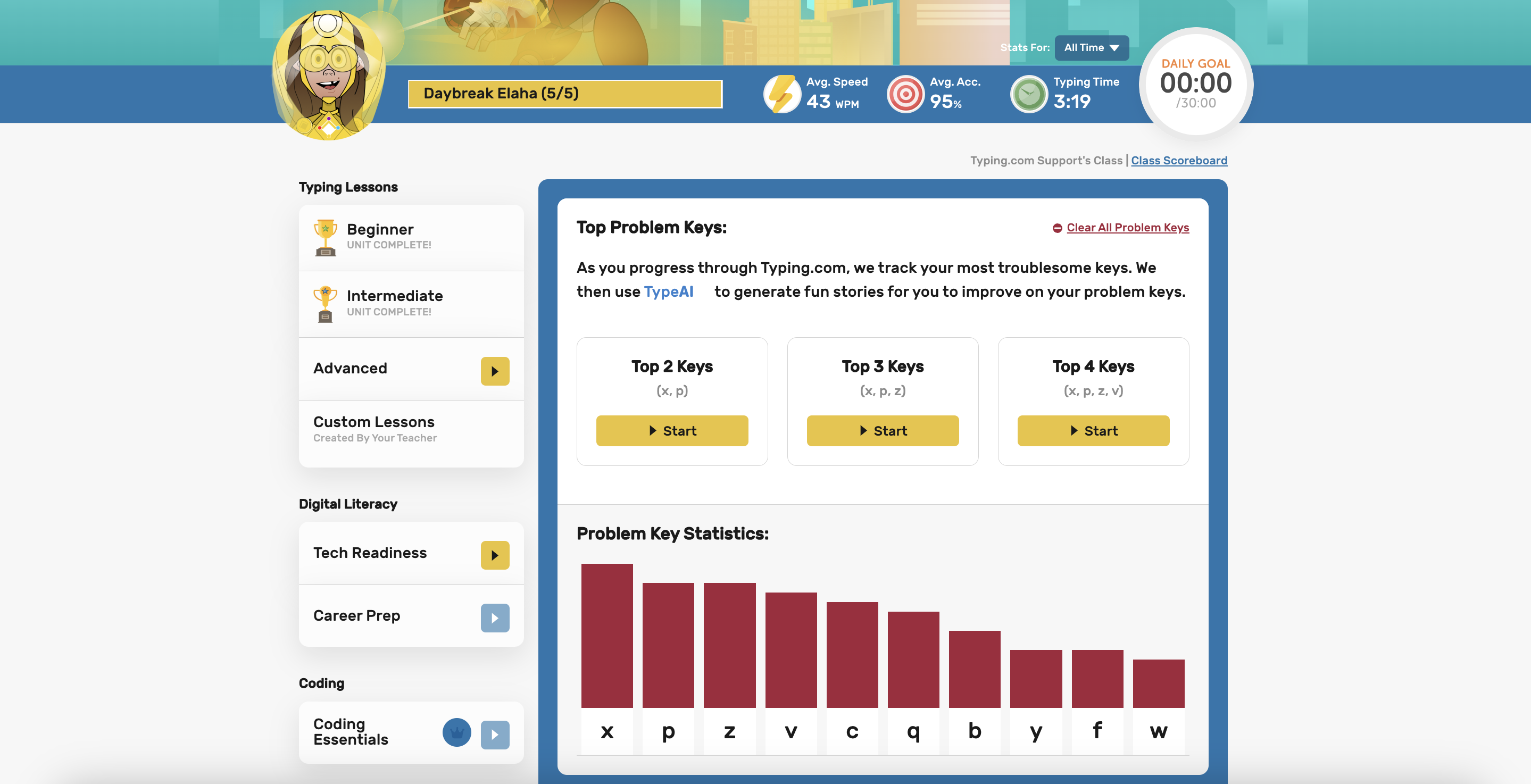 Personalized Practice - Now Powered by AI! - Typing.com