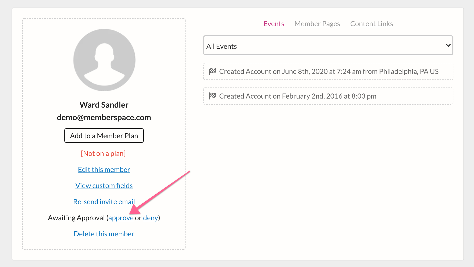 How to manually approve members - MemberSpace Help Docs