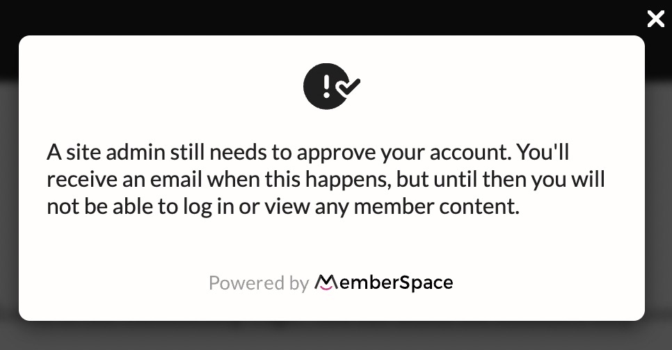How to manually approve members - MemberSpace Help Docs