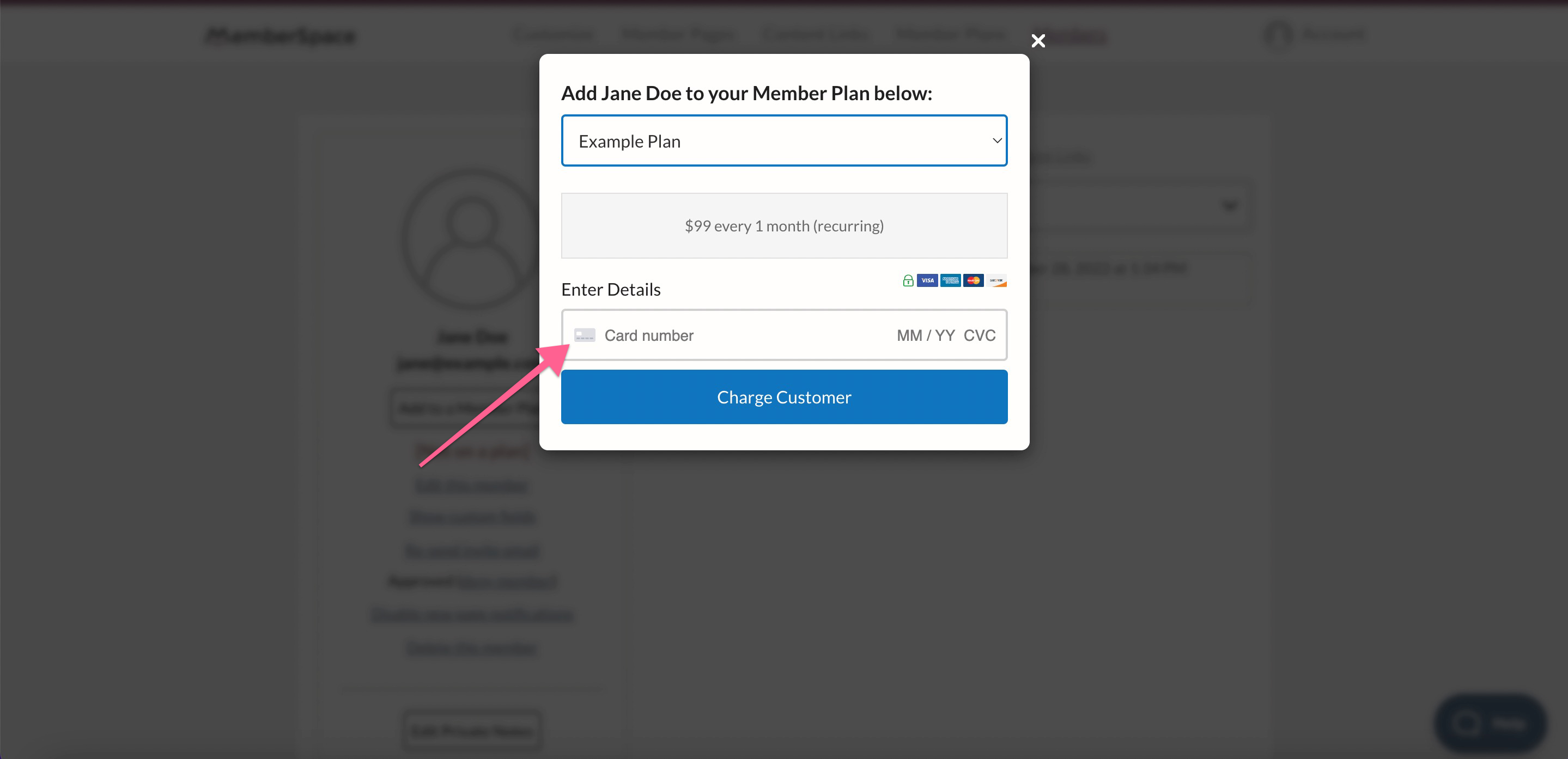 How to add a member to a plan - MemberSpace Help Docs