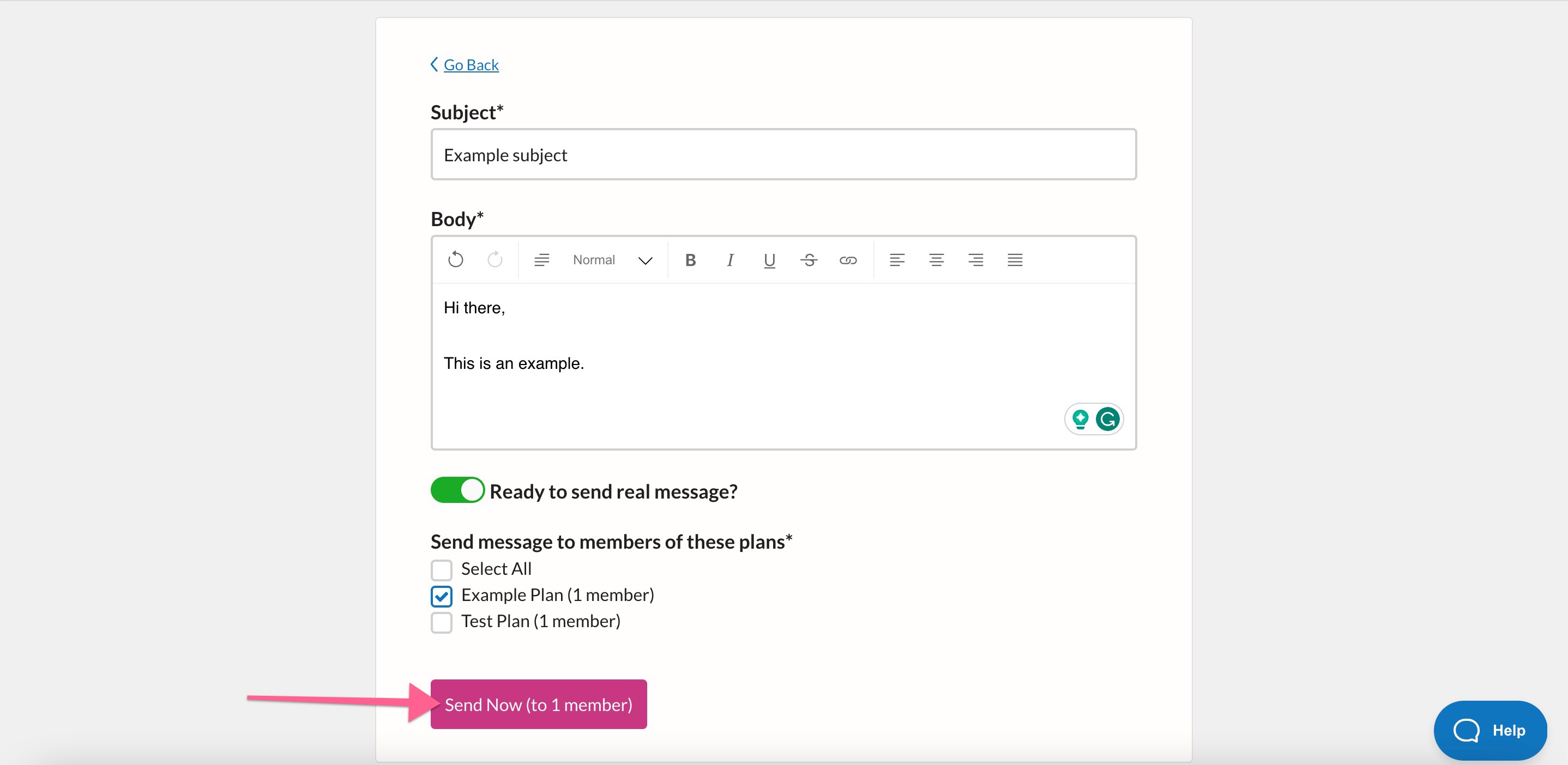 How to message members - MemberSpace Help Docs