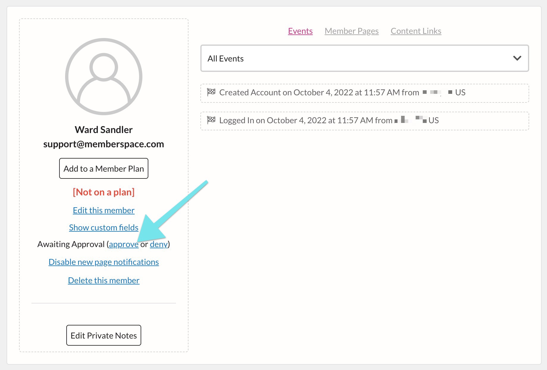 How to manually approve members - MemberSpace Help Docs