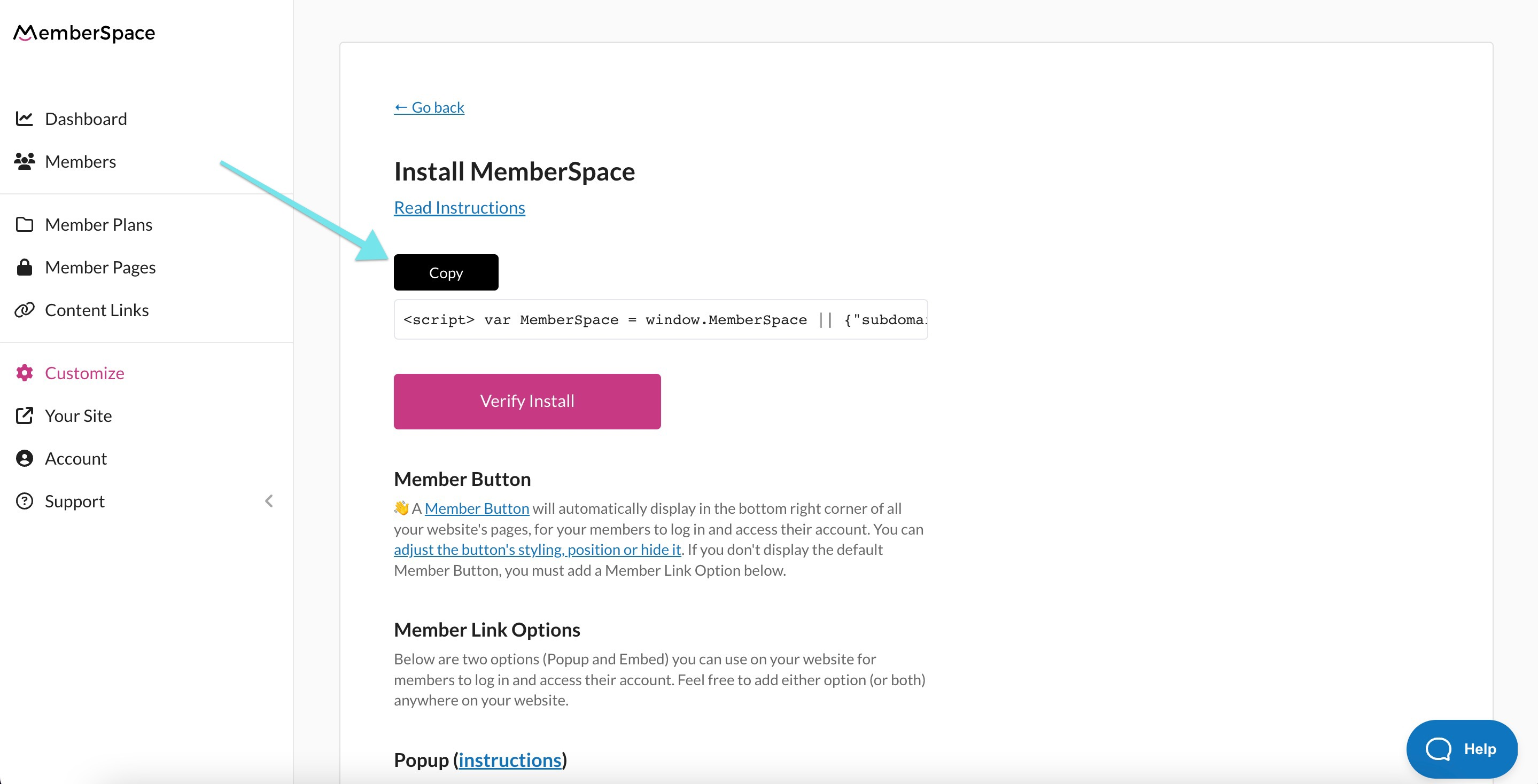 How to install MemberSpace on Framer - MemberSpace Help Docs