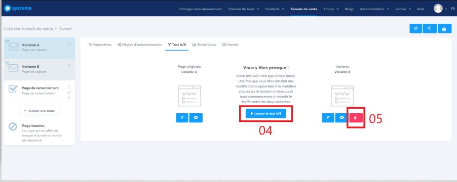 Comment effectuer un test A/B - Aide en français