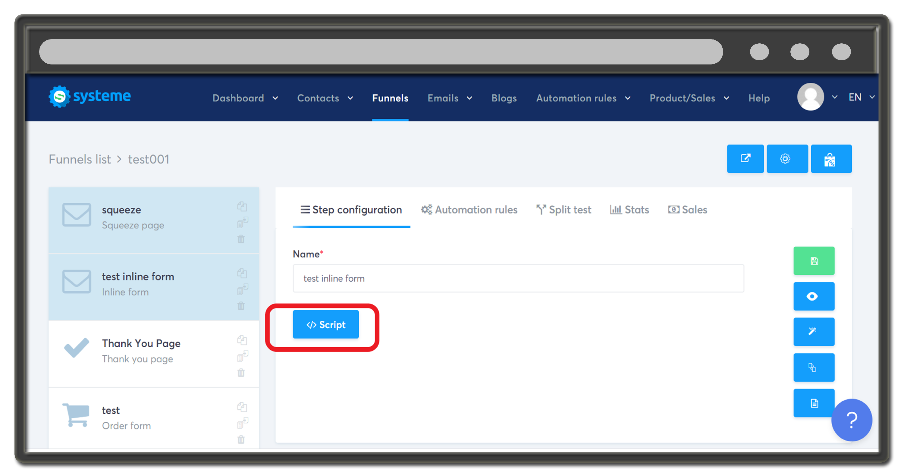 How to create and integrate a form or a popup on your external site - Help pages