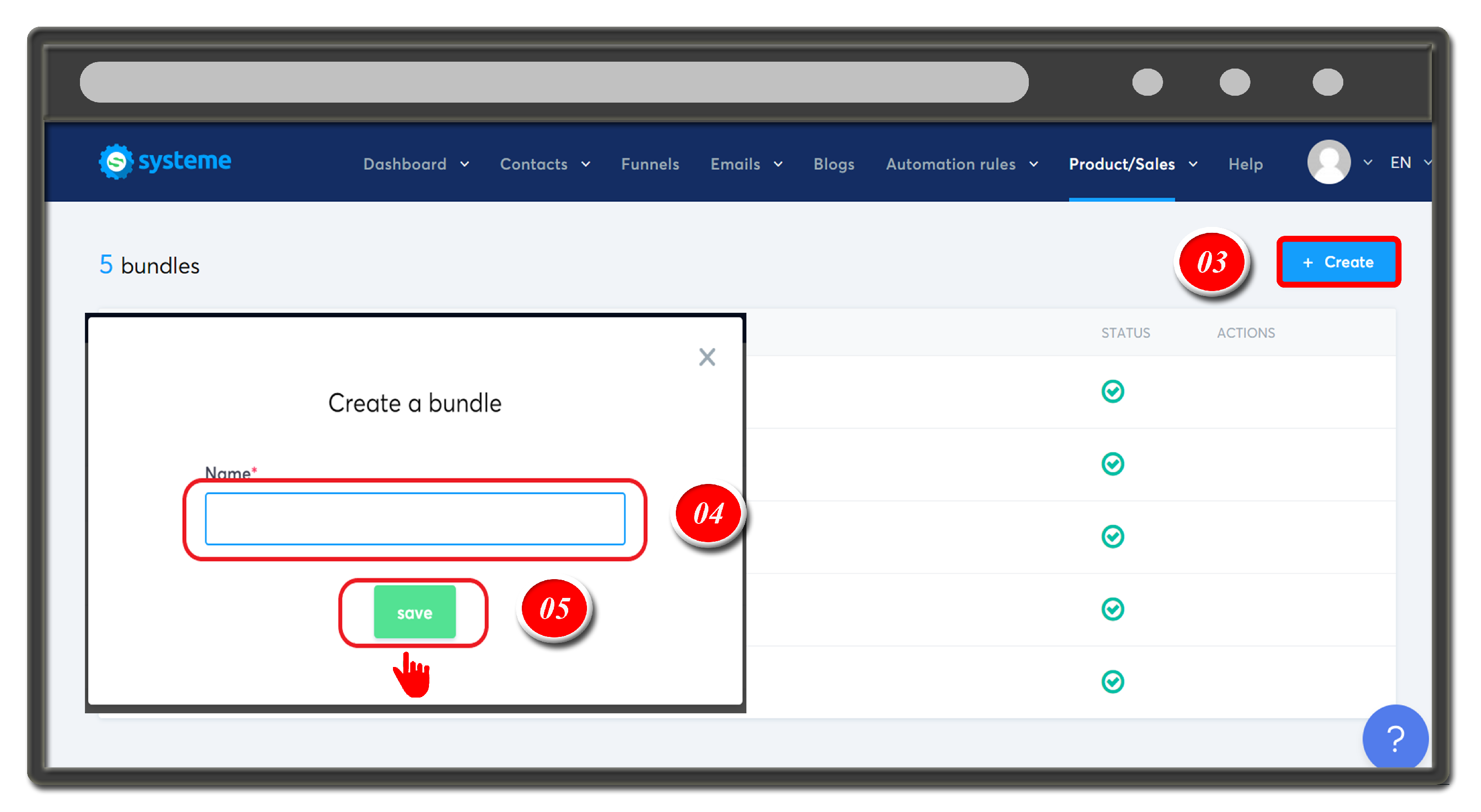 How to create a course bundle - Help pages