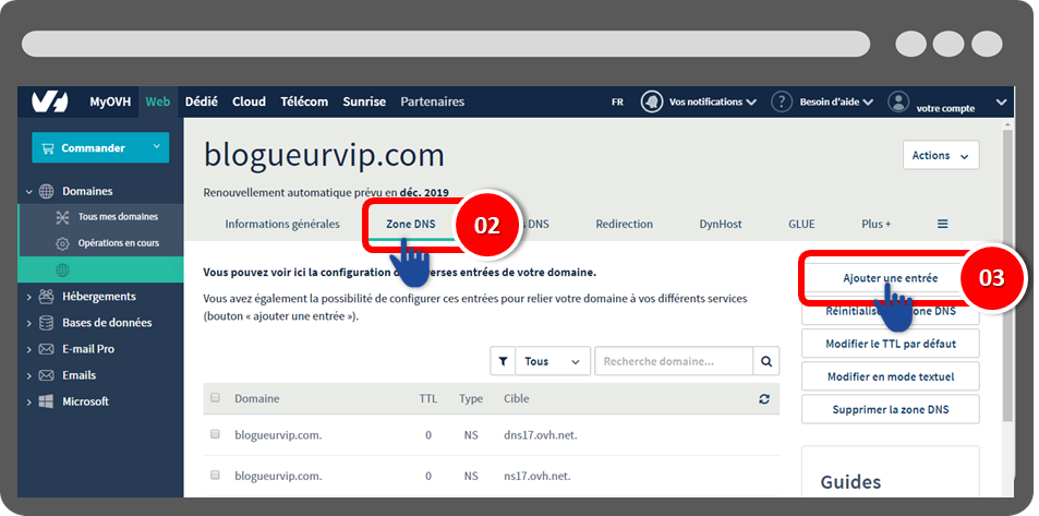How to authenticate your personal domain name - Help pages