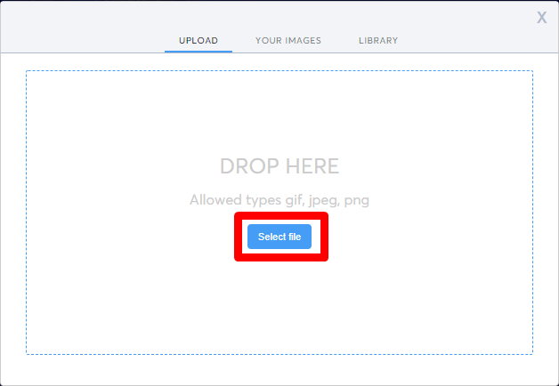 How to add an image on a page - Help pages