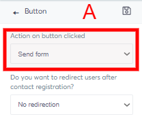 How to set up a button - Help pages