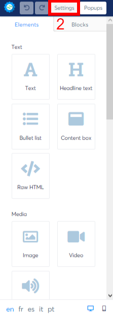 How to change the title of a page - Help pages