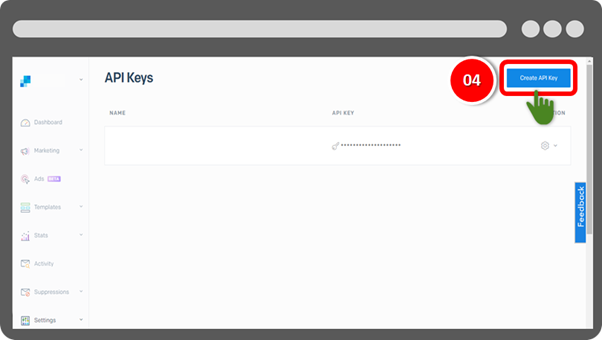 Como gerar uma Chave API do SendGrid - Ajuda