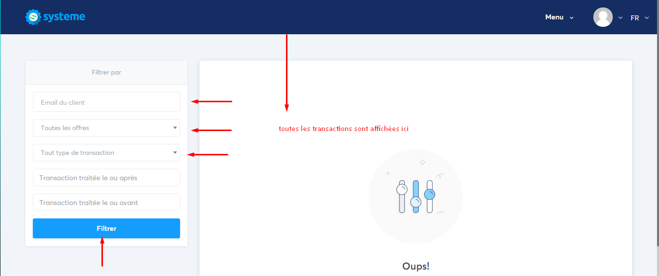 Comment faire un achat test - Aide en français