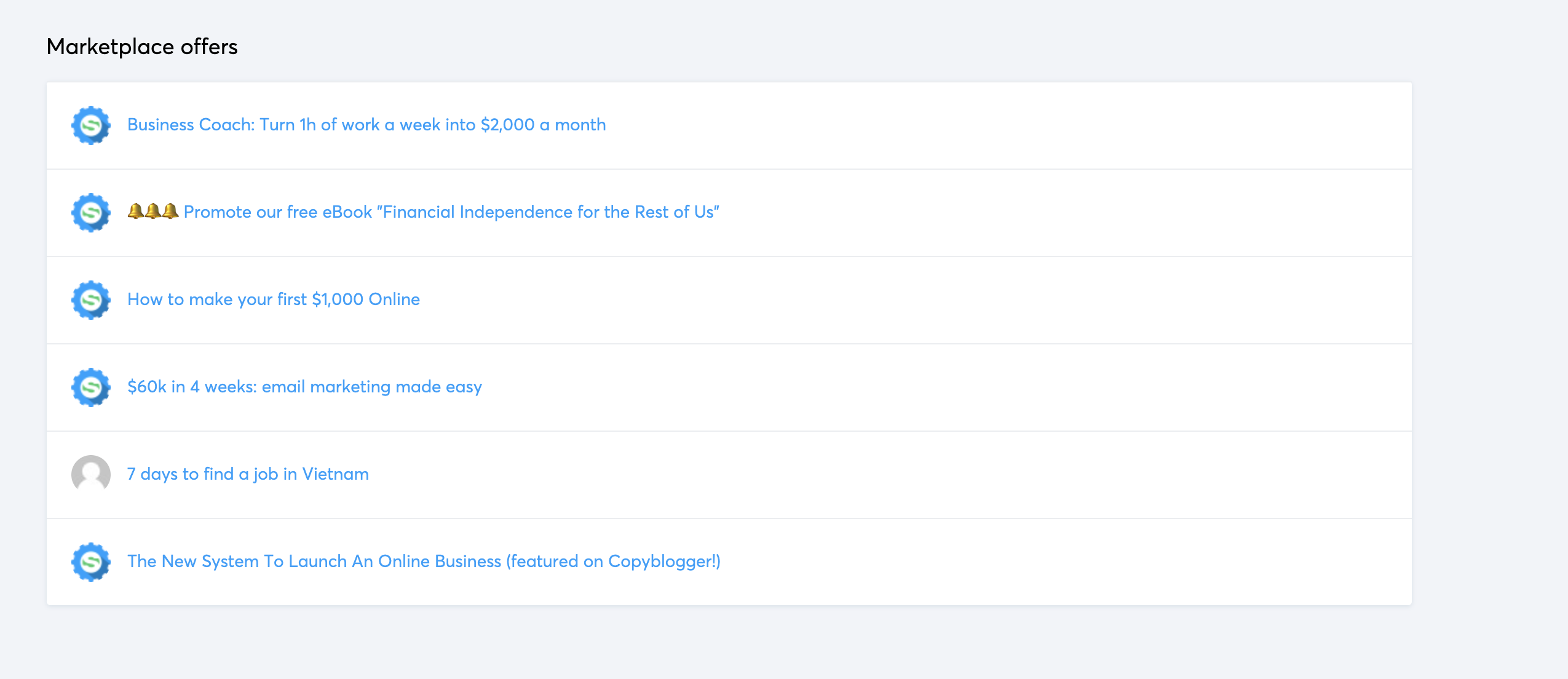 How to send your affiliates their links - Help pages