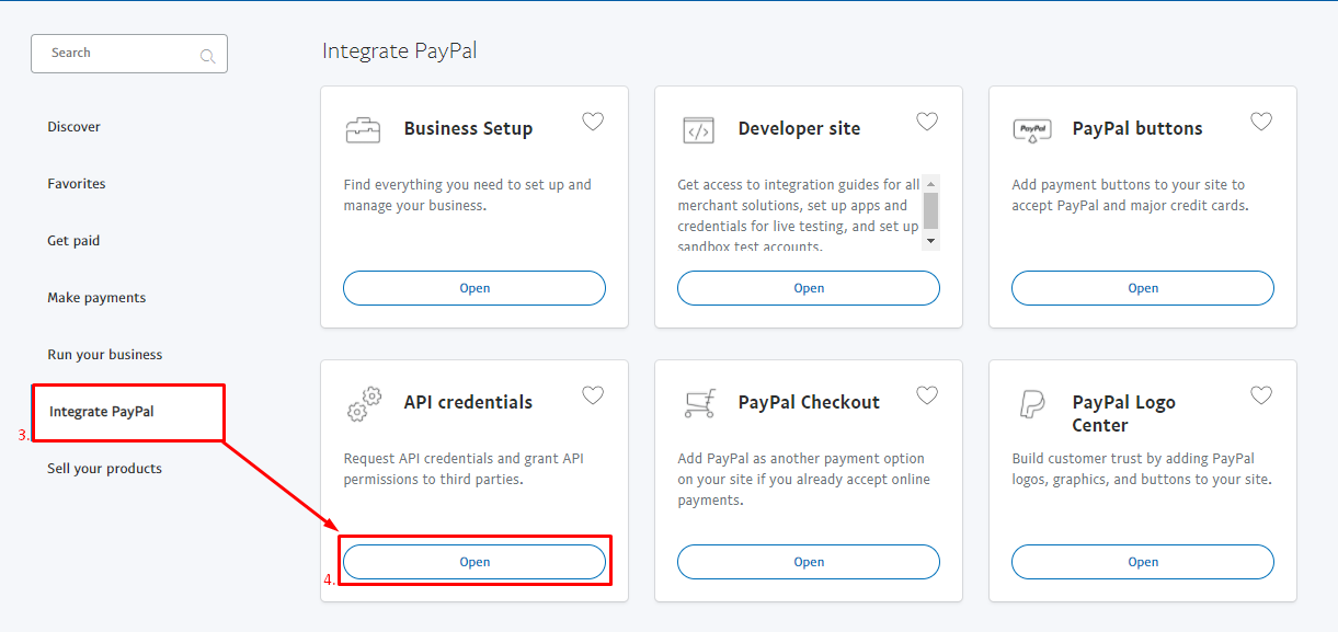 How to setup PayPal integration - Help pages