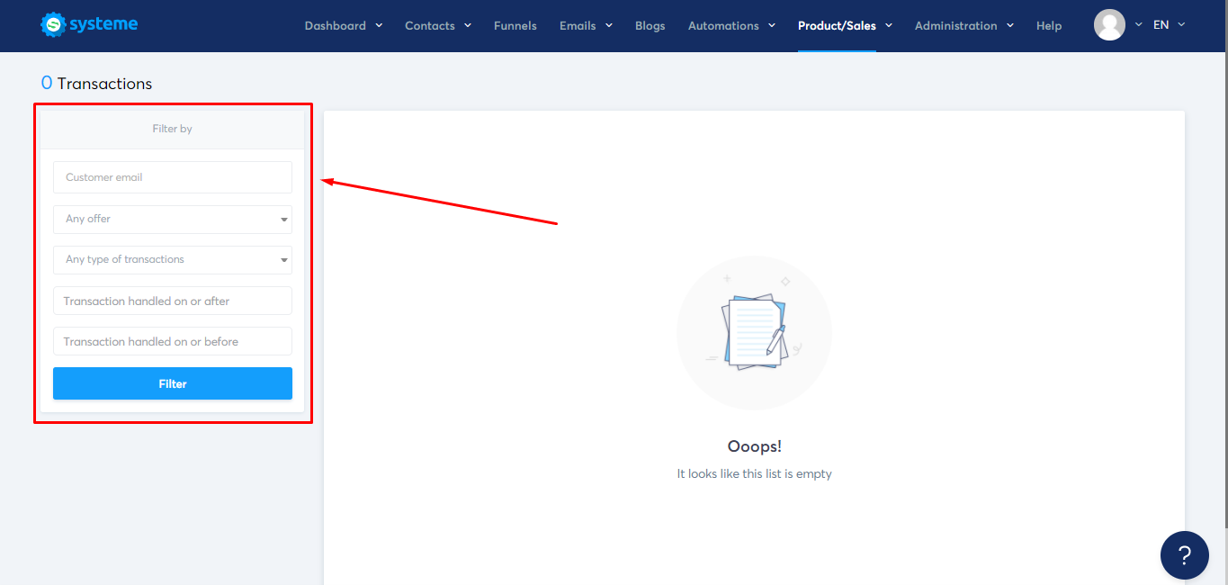 How to refund a customer - Help pages