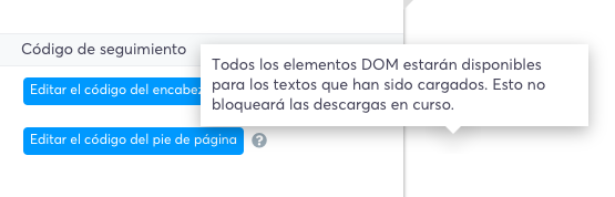 Es posible insertar código HTML, CSS o JS - Ayuda