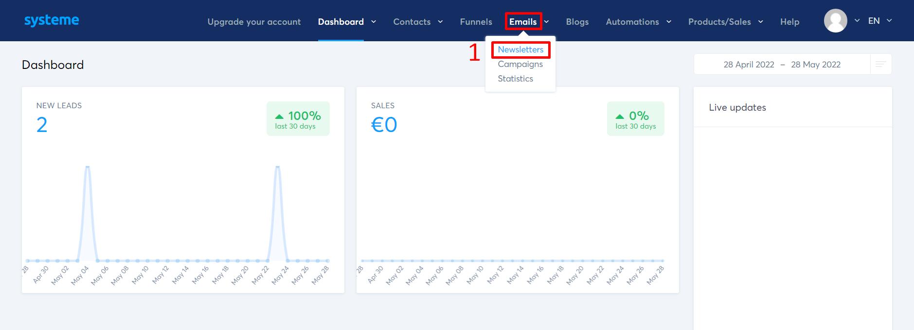 How to resend a newsletter for those who didn't open it - Help pages