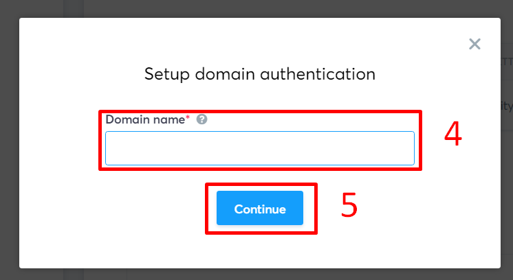 How to authenticate your personal domain name - Help pages
