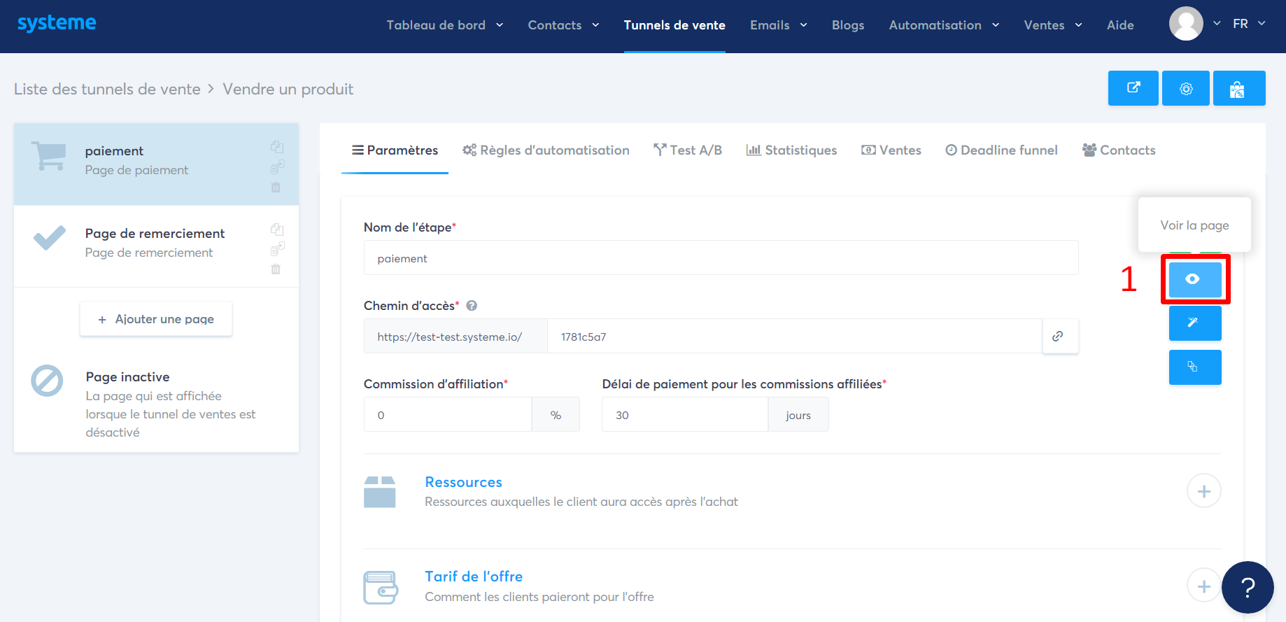 Comment faire un achat test - Aide en français