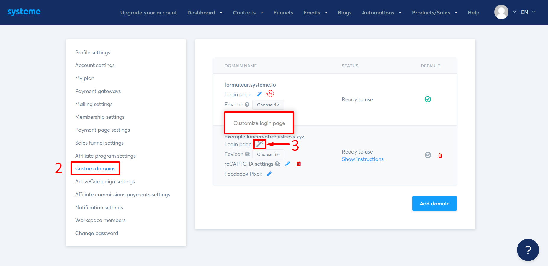 How to build a custom login page - Help pages