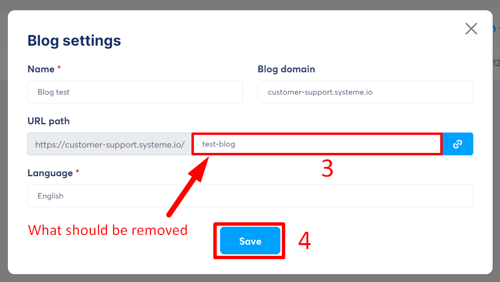 How to define your domain's homepage - Help pages