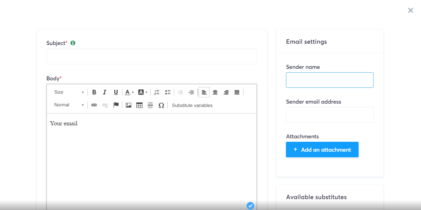 How to send an automatic email when a lead subscribes - Help pages
