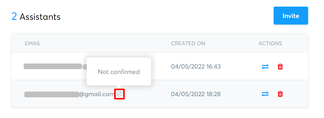 How to invite an assistant to your systeme.io account - Help pages