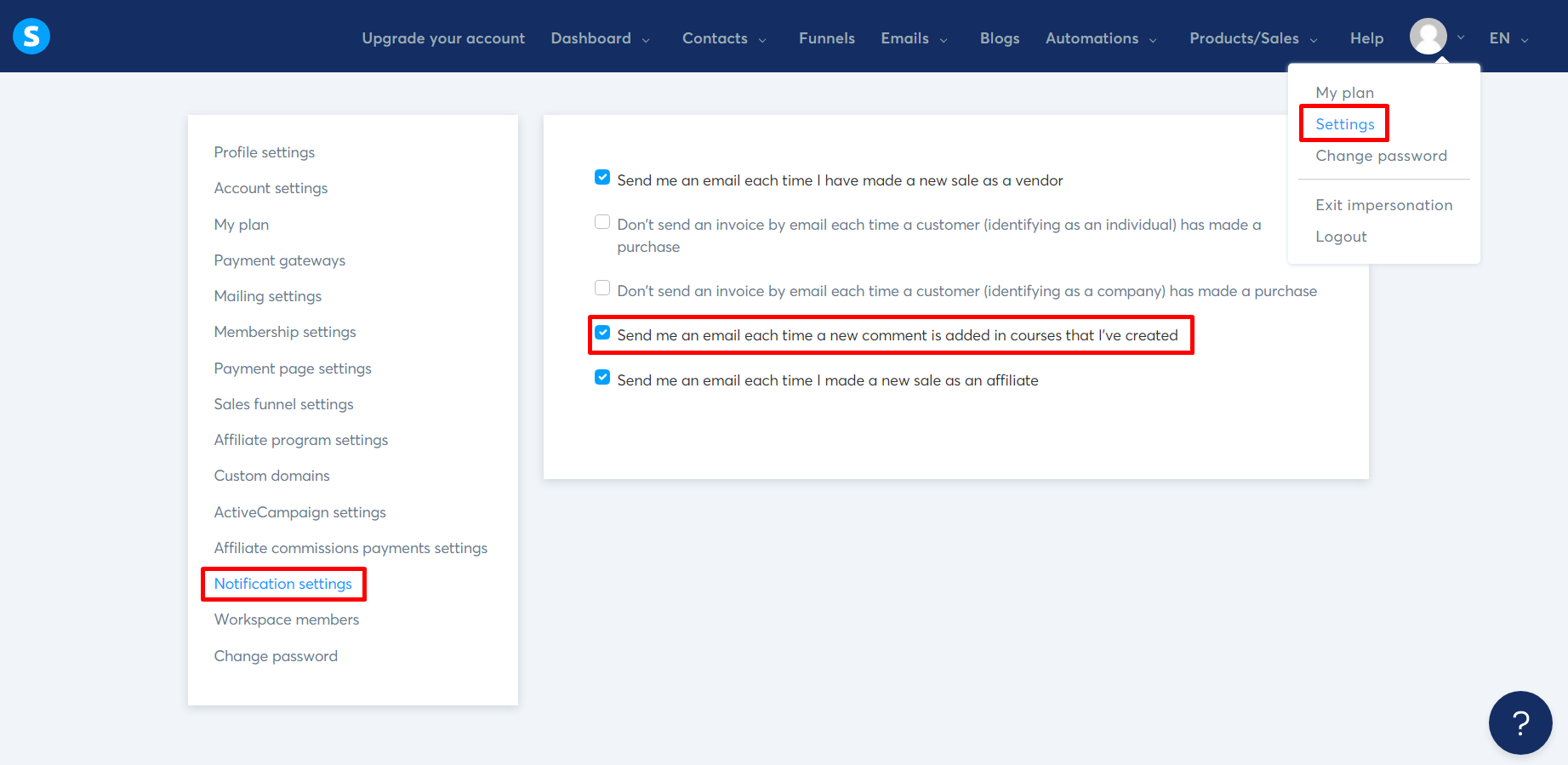 How to add the "Comments" element to your course - Help pages