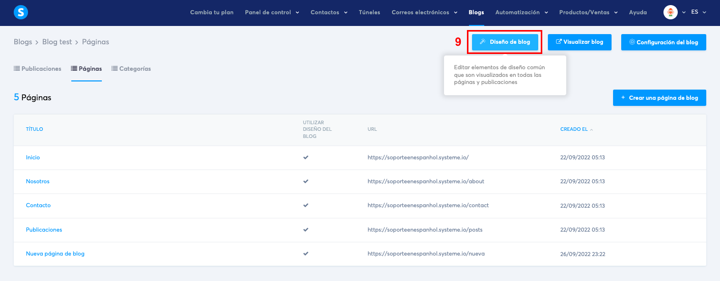Cómo crear un sitio web - Ayuda