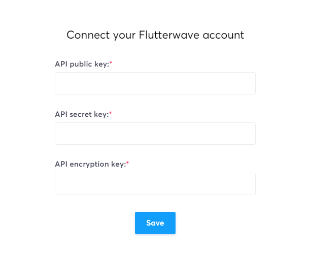 How to integrate Flutterwave with systeme.io - Help pages