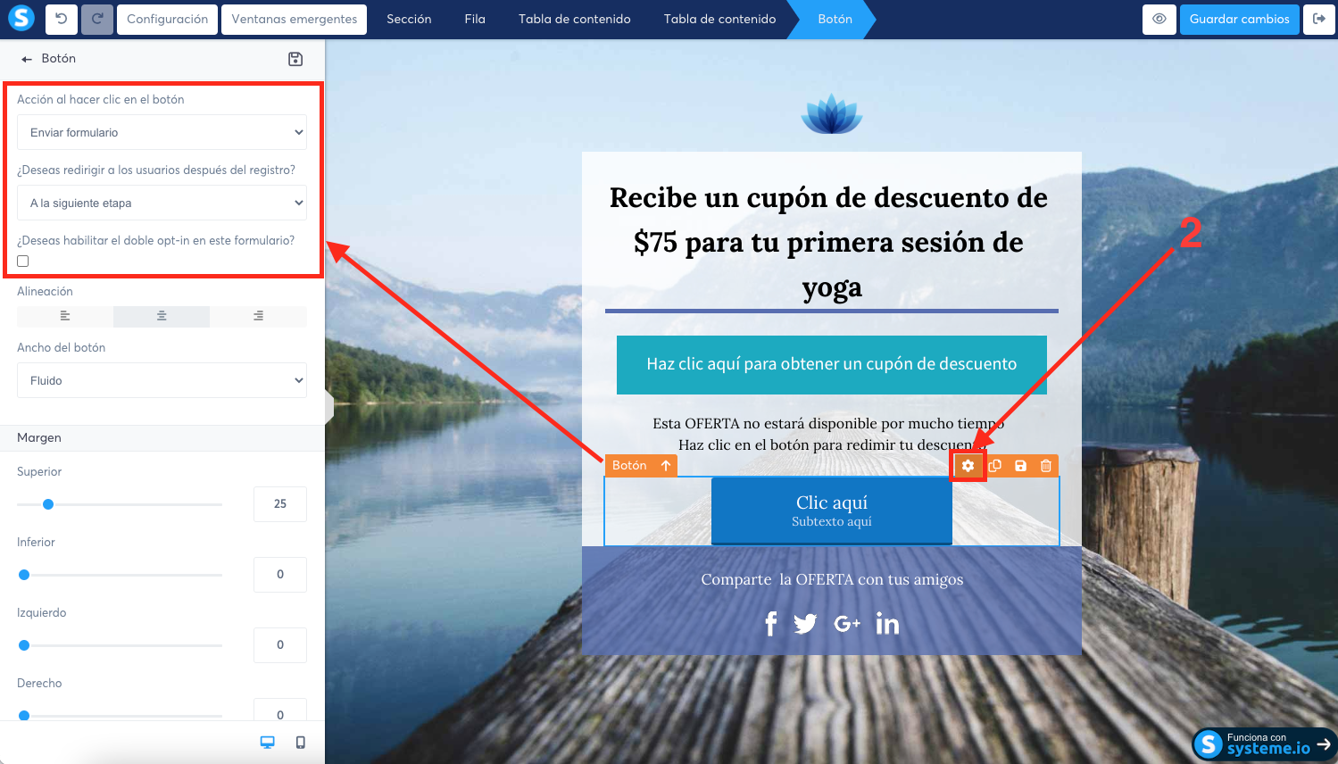 Cómo crear un botón - Ayuda