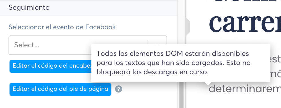 Es posible insertar un código HTML, CSS o JS - Ayuda