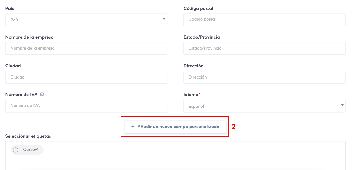 Cómo insertar un campo de formulario personalizado - Ayuda