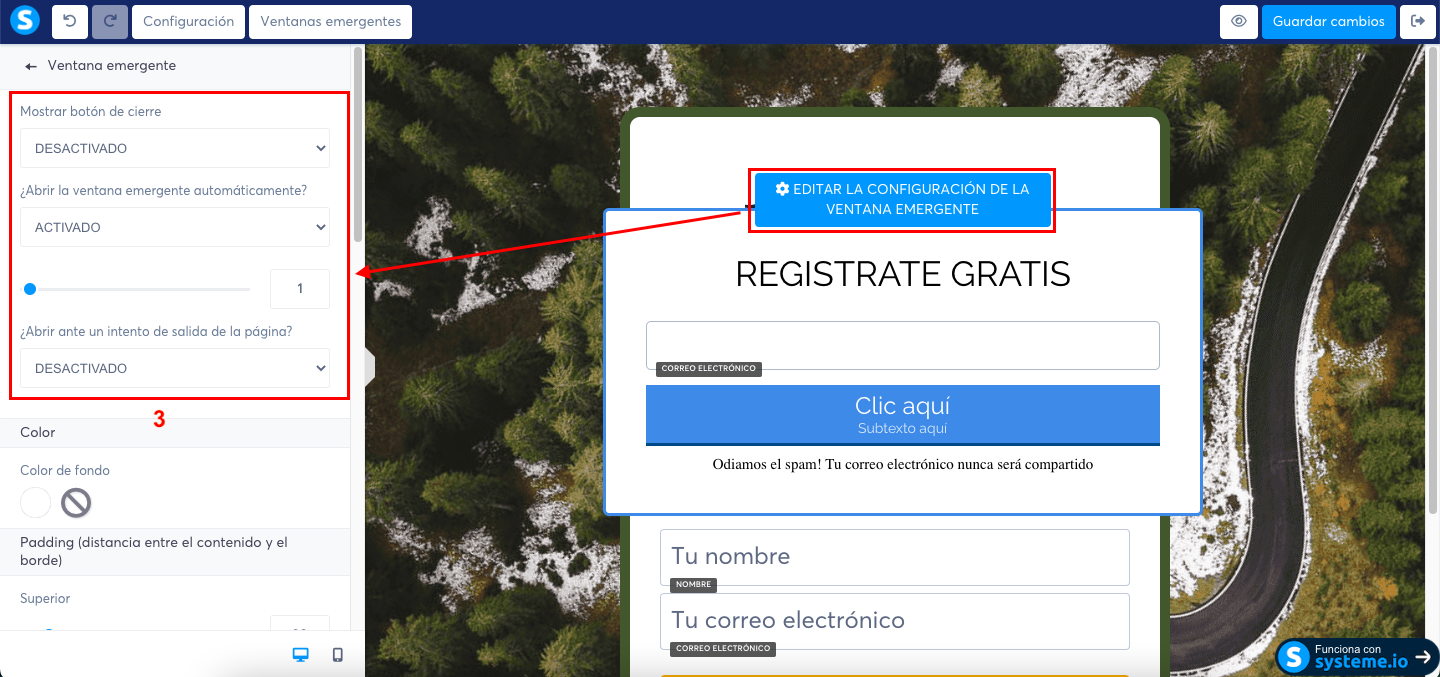 Cómo crear una ventana emergente en una página - Ayuda