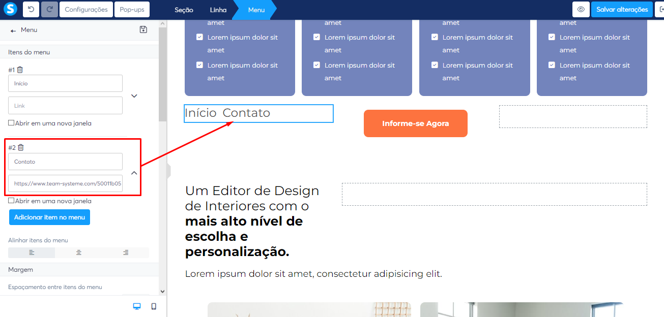 Como criar um website - Ajuda