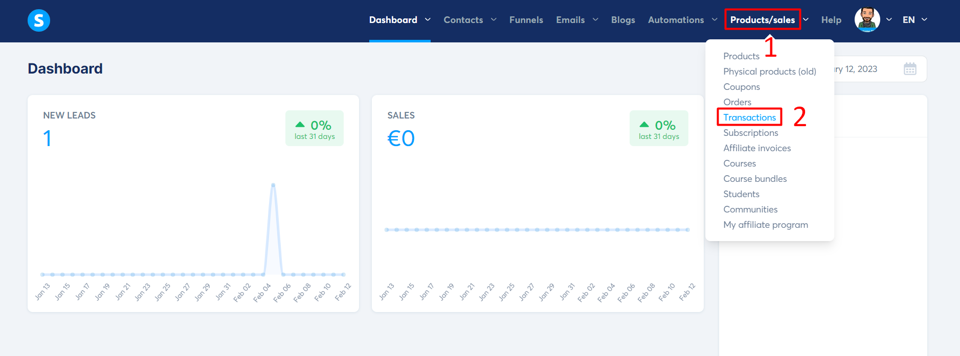 How to refund a customer - Help pages
