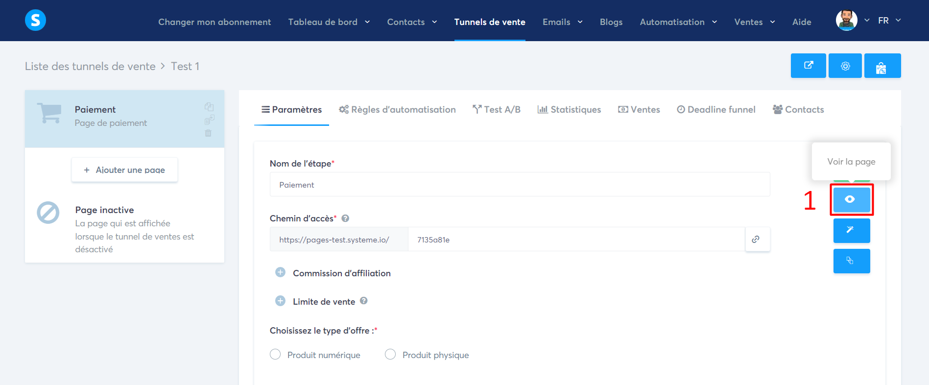 Comment faire un achat test - Aide en français