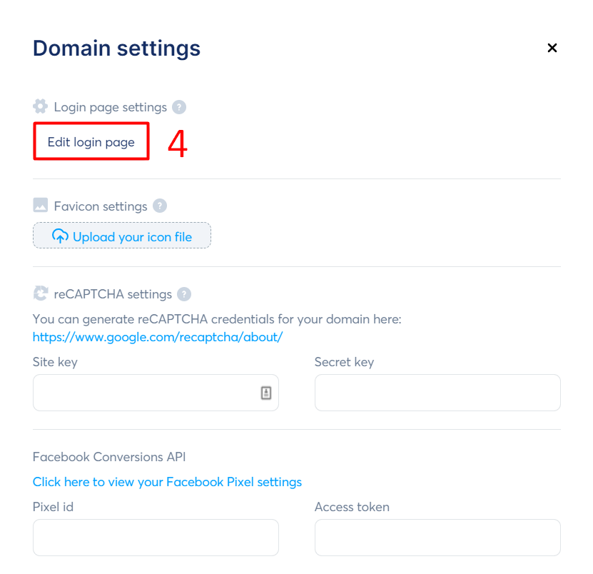 How to build a custom login page - Help pages