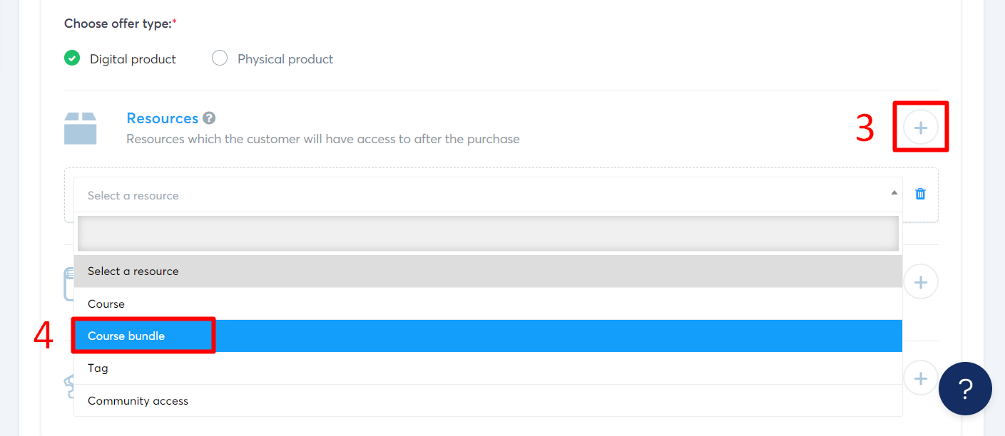 How to sell a course bundle - Help pages